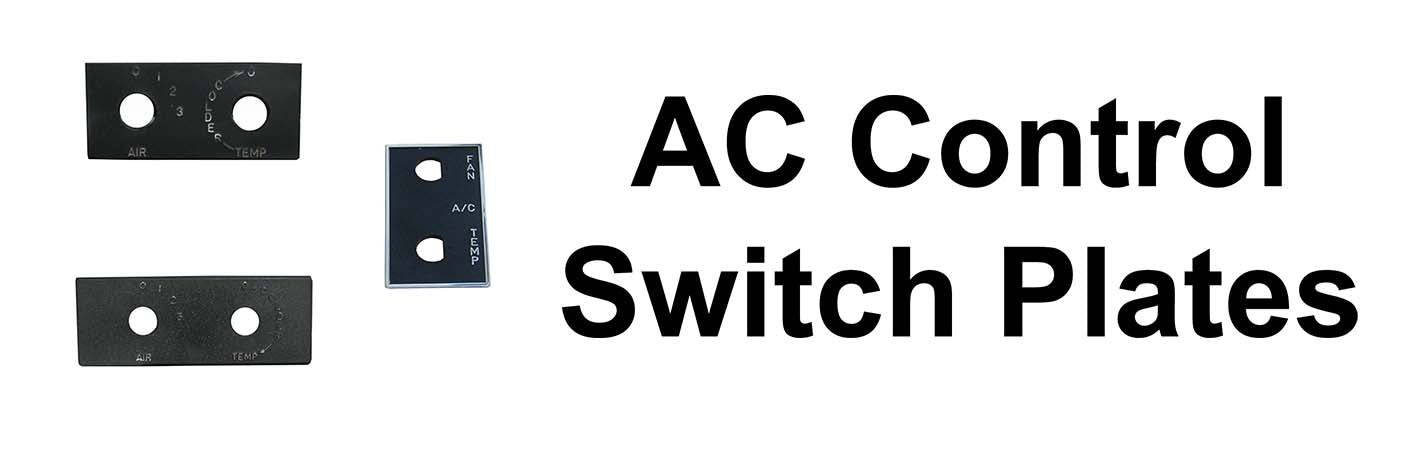 AC Control Switch Plates – Nostalgic AC Parts