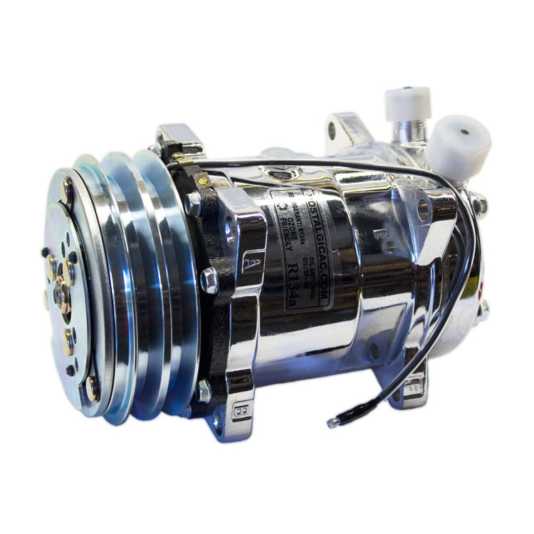 New Sanden Style Chrome Compressor V-Belt – Nostalgic AC Parts