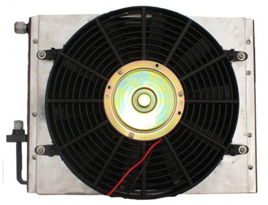 14 X 18 Remote Condenser W/ Fan & Aluminum Shroud – Nostalgic AC Parts
