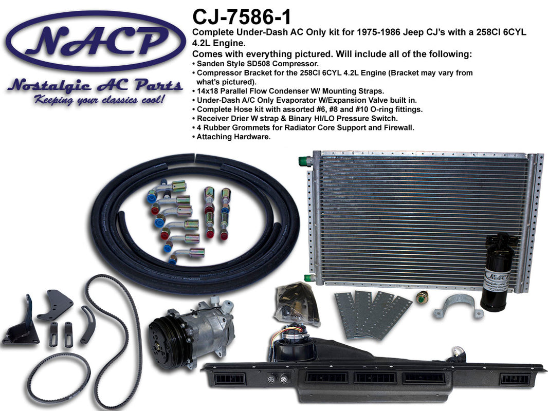 Jeep CJ7 A/C Kits – Nostalgic AC Parts
