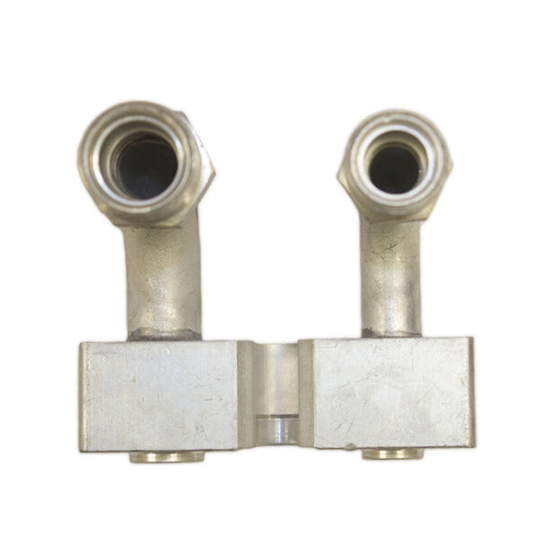 Ford FS-10 Compressor Block 90 degree – Nostalgic AC Parts