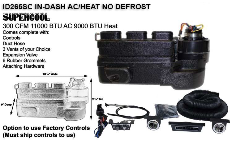 ID-265 Compact Heat & Air Evaporator Unit – Nostalgic AC Parts