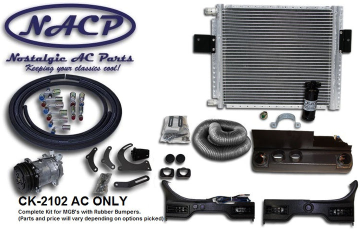MGB Complete AC Kits – Nostalgic AC Parts