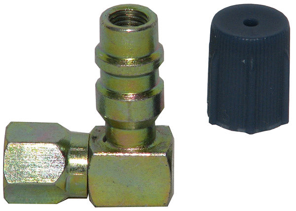 90 Degree R-12 to R-134a Low Side Adapter – Nostalgic AC Parts
